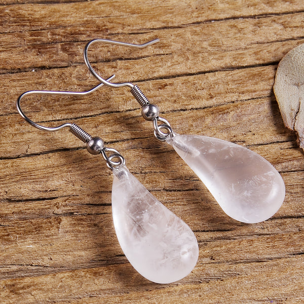 Elegant Tiger Eye Water Drop Design Earrings – Grace Parker Jewelry